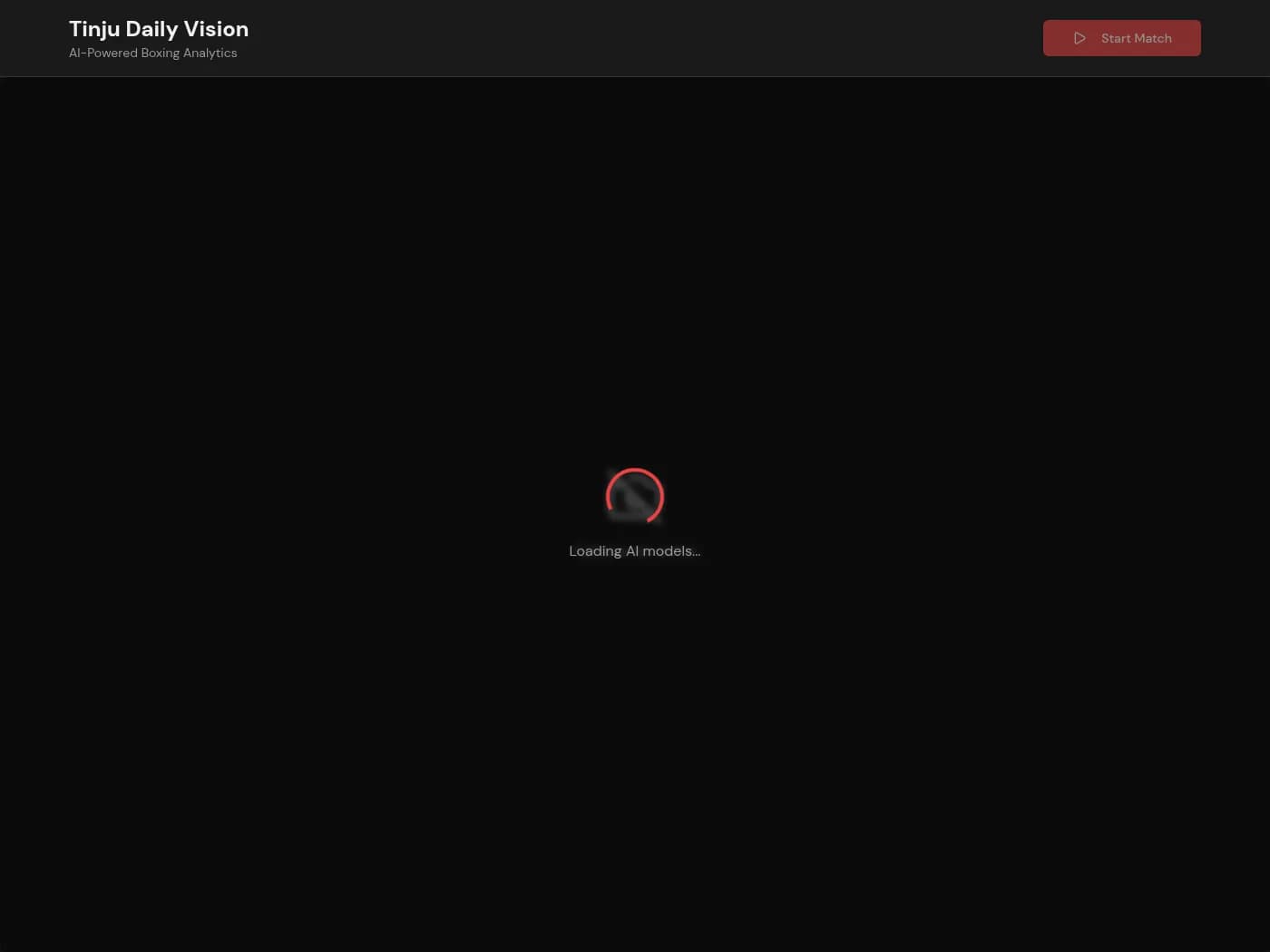Tinju Daily Vision: Real-Time AI-Powered Boxing Analytics Dashboard