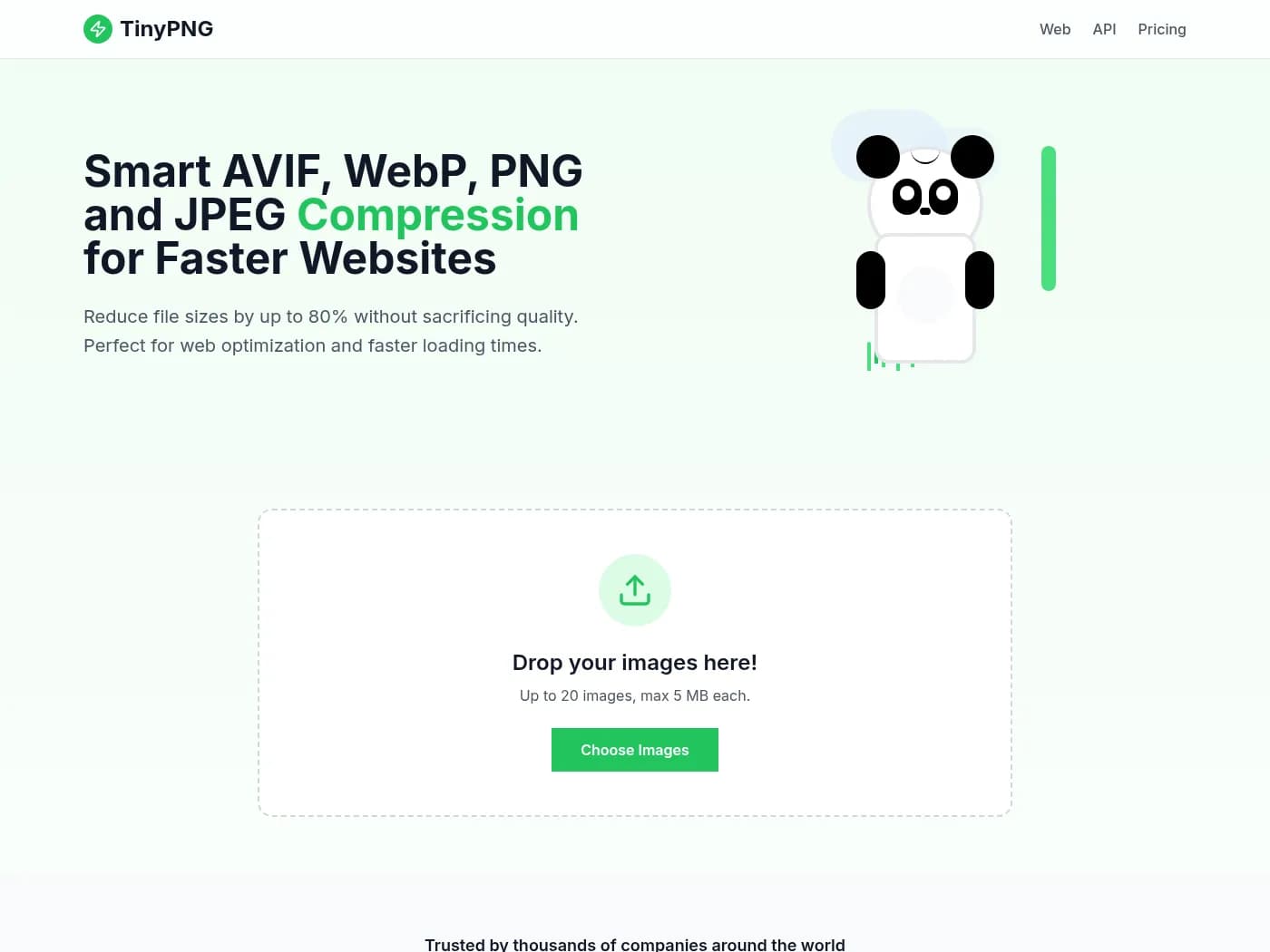 TinyPNG Web Clone