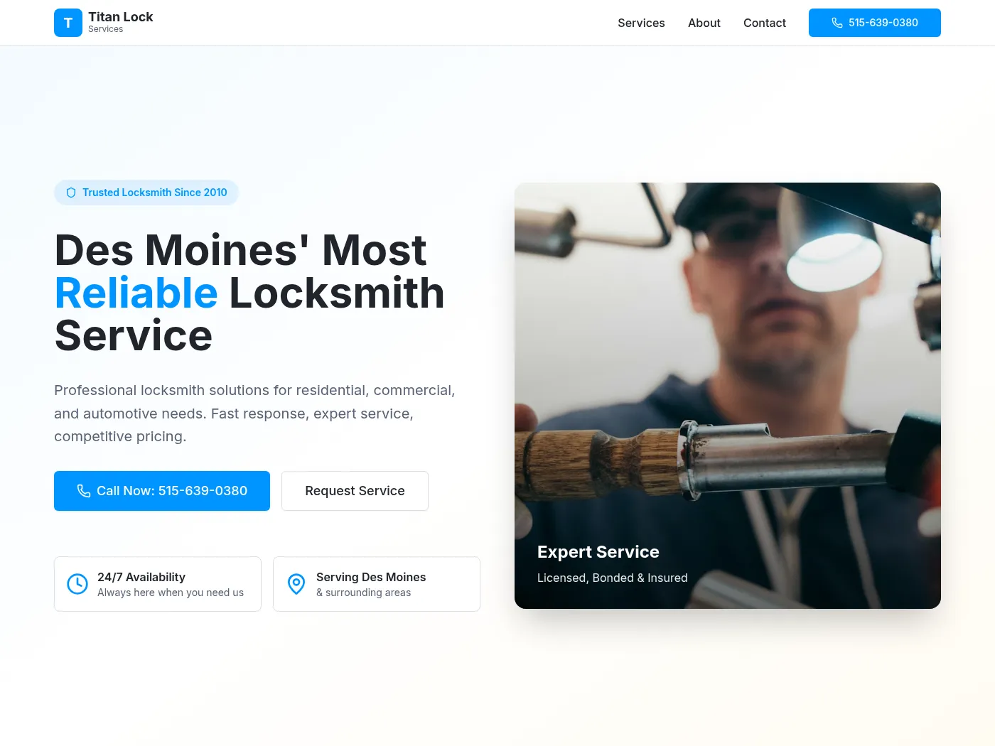 Titan Lock Services Official Website