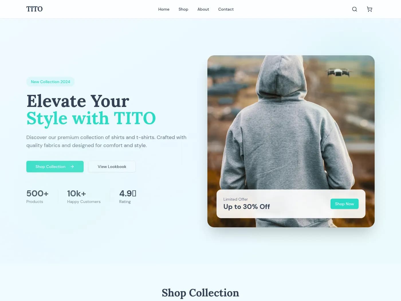 TITO Clothing Online Store