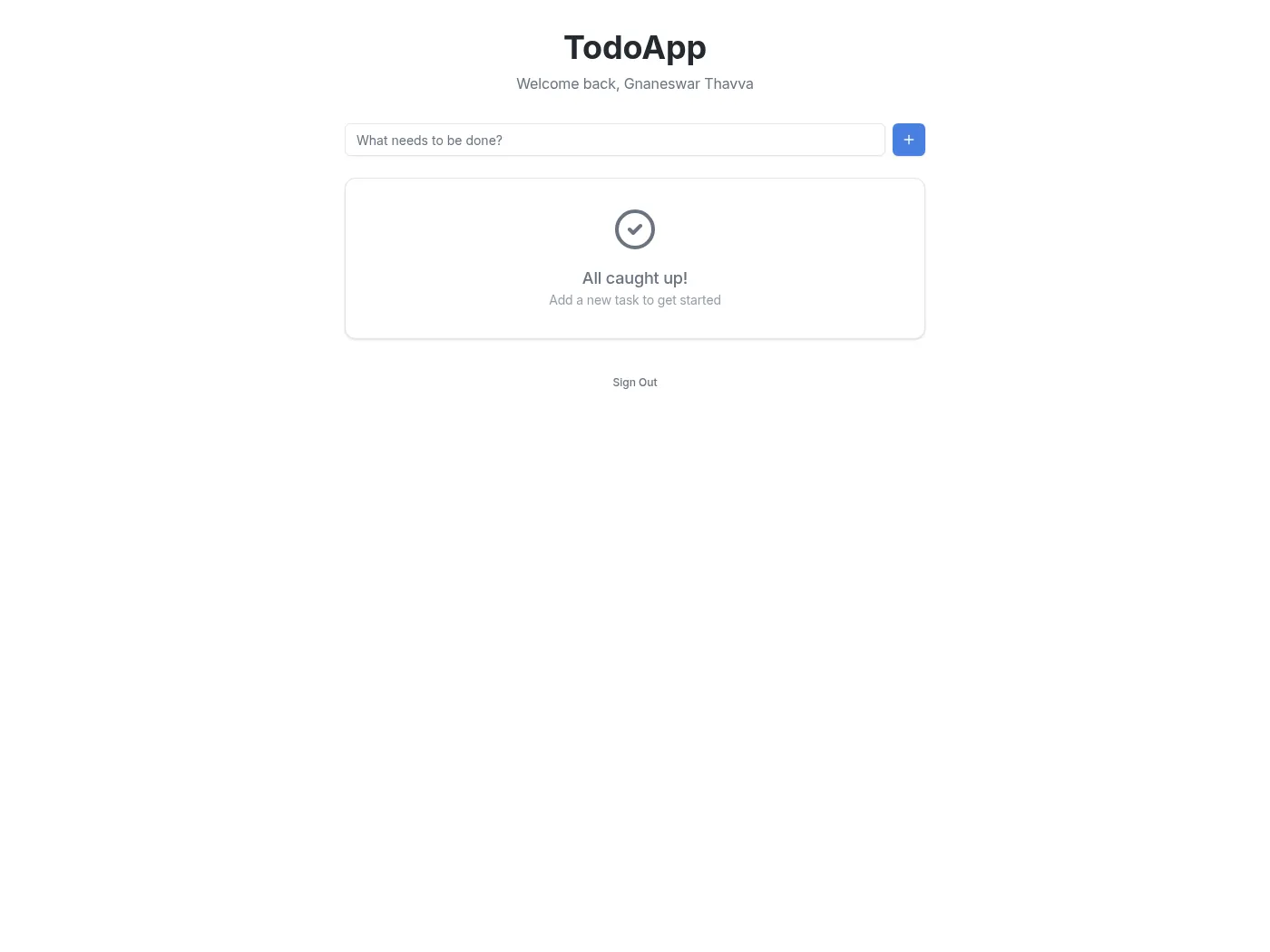To-Do List App