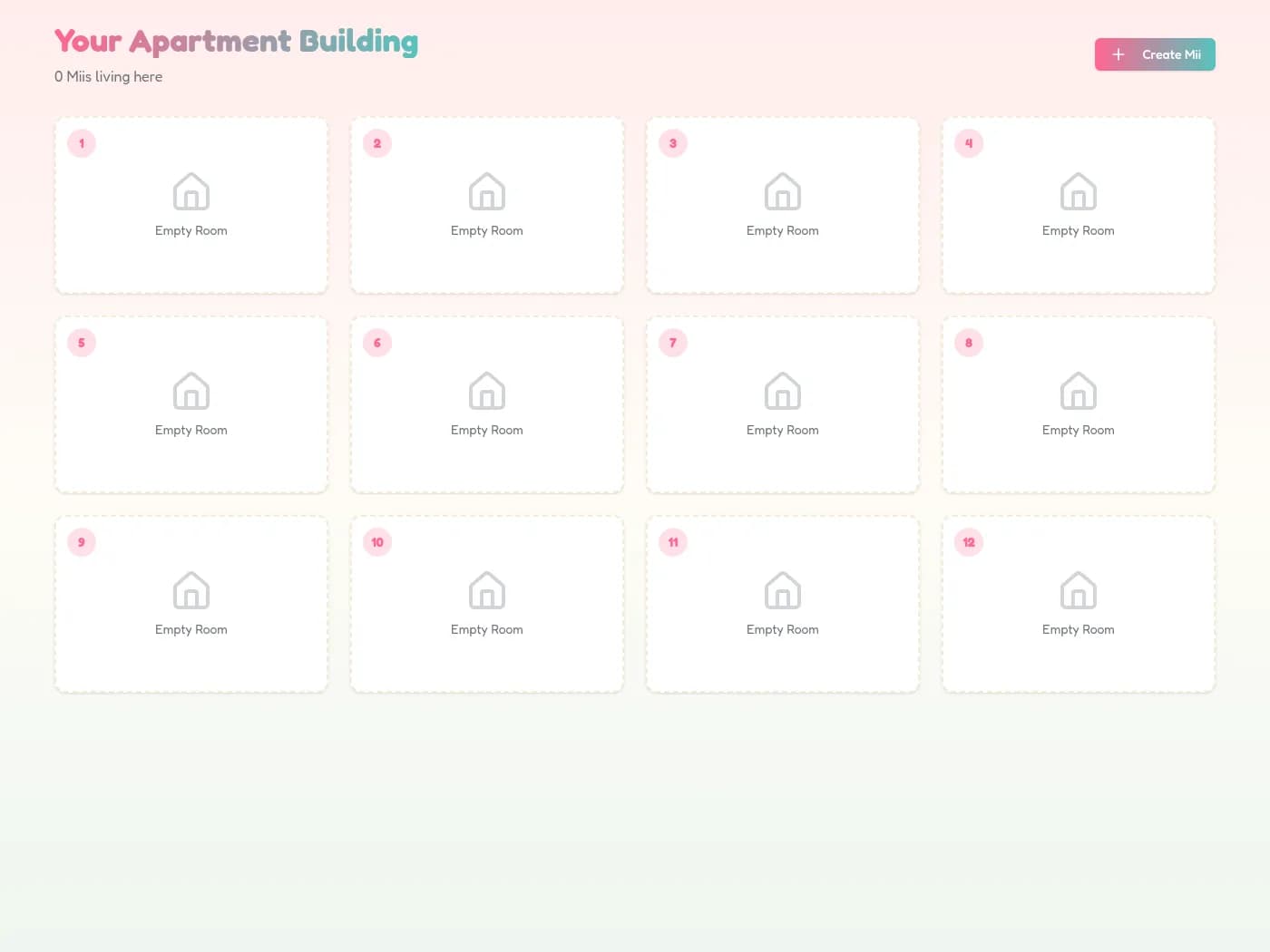 Tomodachi Life Web Clone