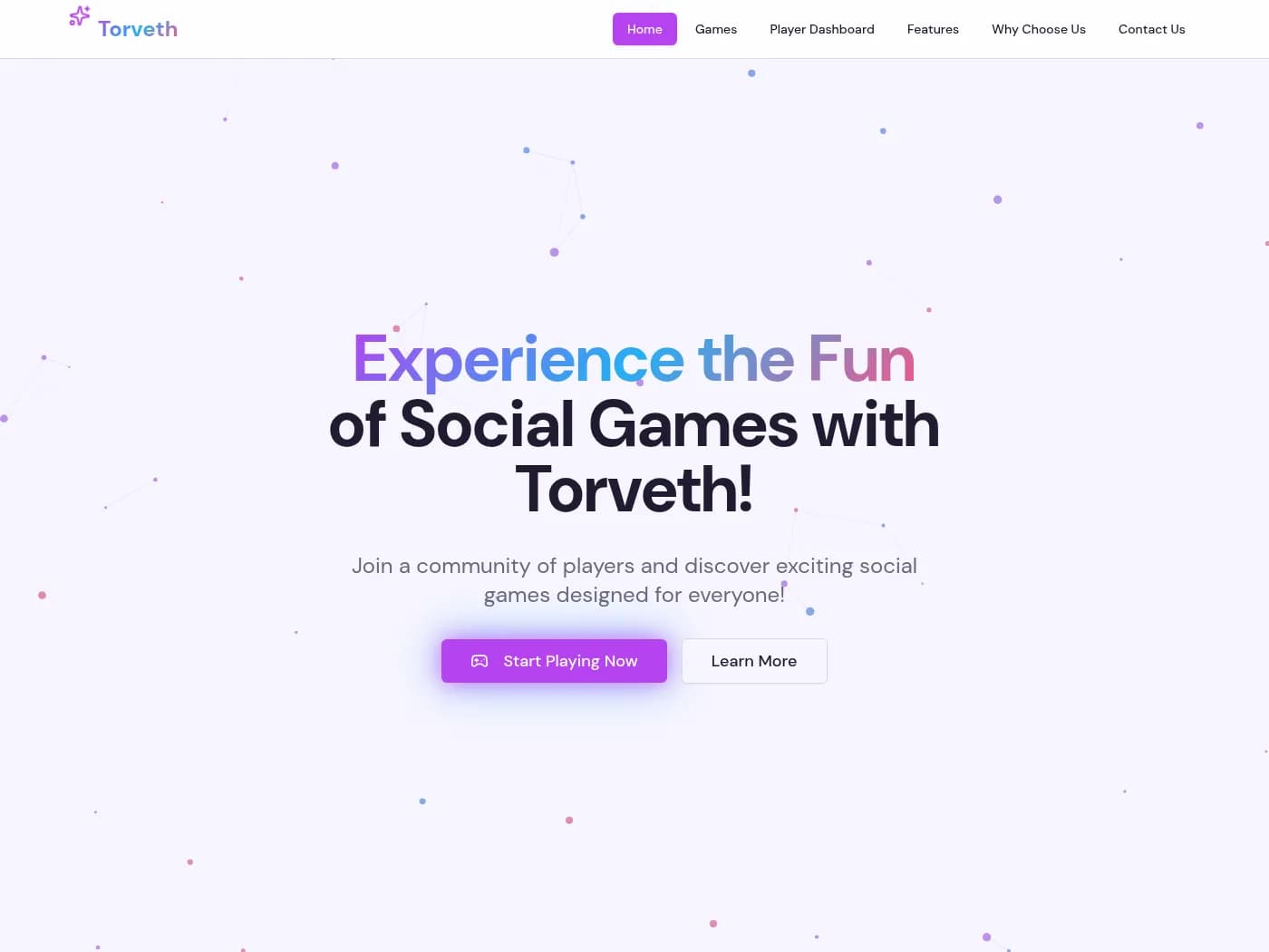 Torveth Social Games Platform