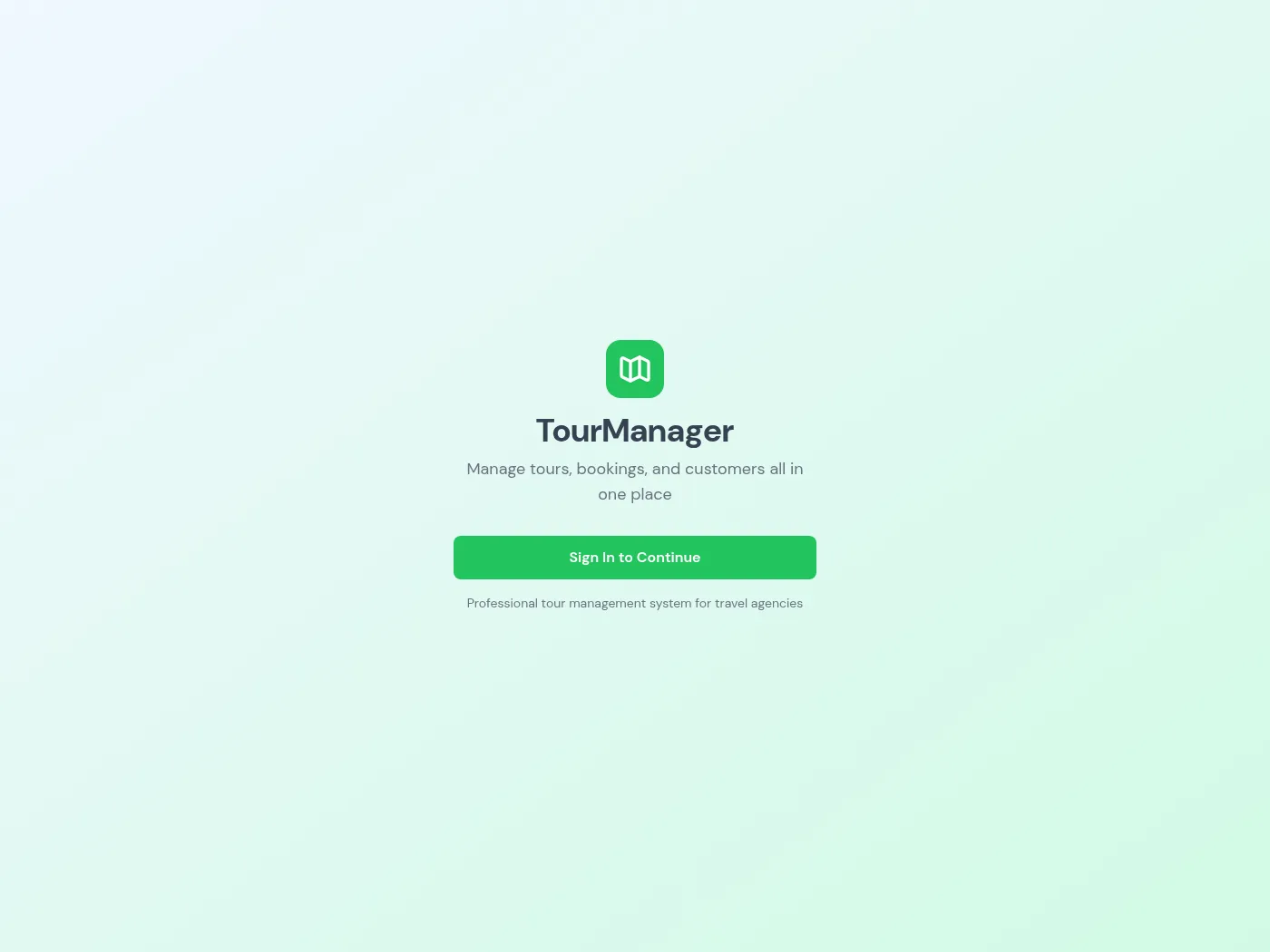 Tour Management Website