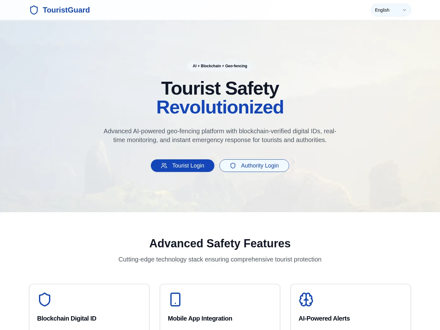 TouristGuard: AI & Blockchain Powered Geo-fencing for Tourist Safety
