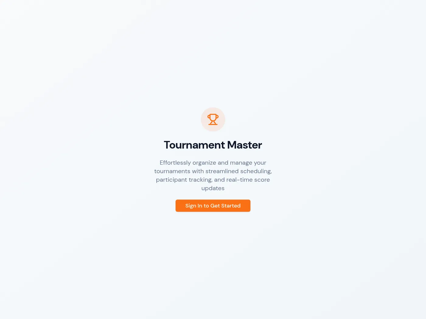 Tournament Master