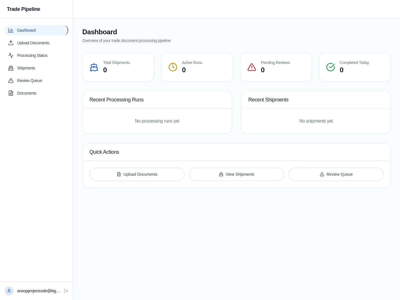 Trade Document Ingestion & Matching Pipeline