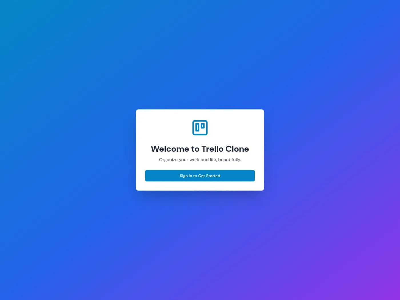Trello Clone - Collaborative Task Management App