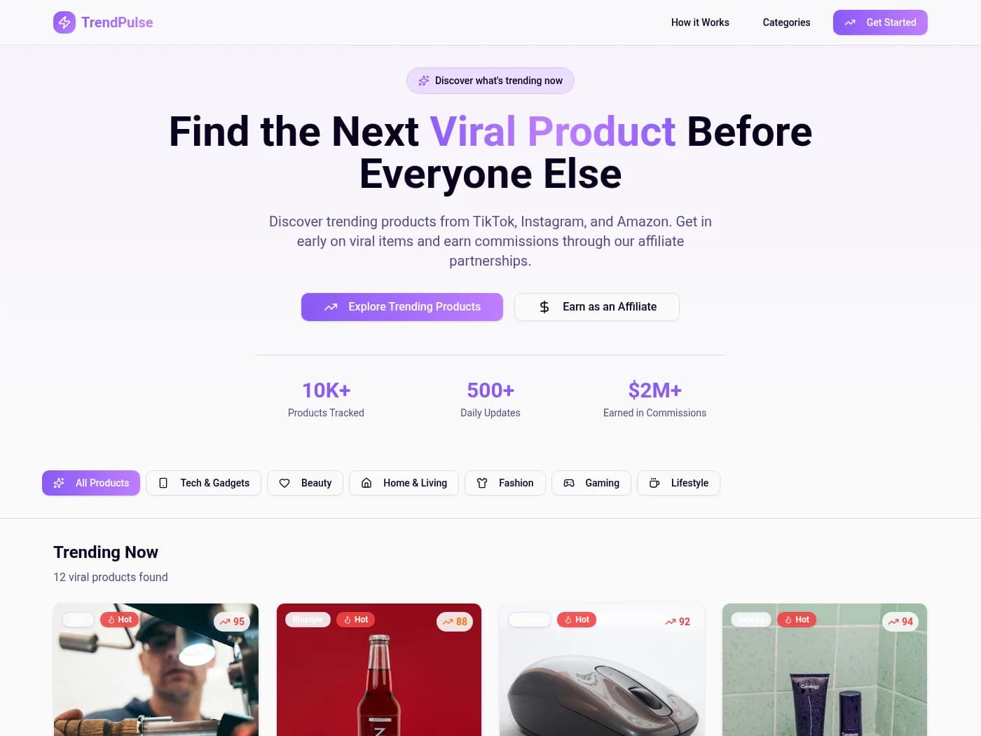 TrendPulse: The Viral Product Discovery Platform