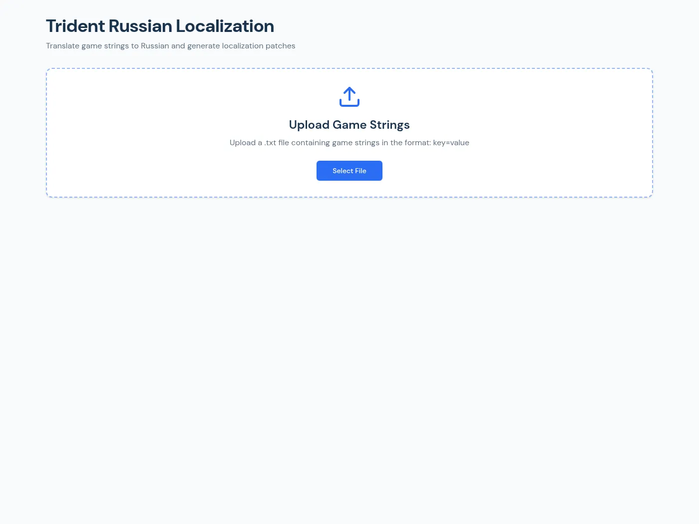 Trident Game Russian Localization Tool