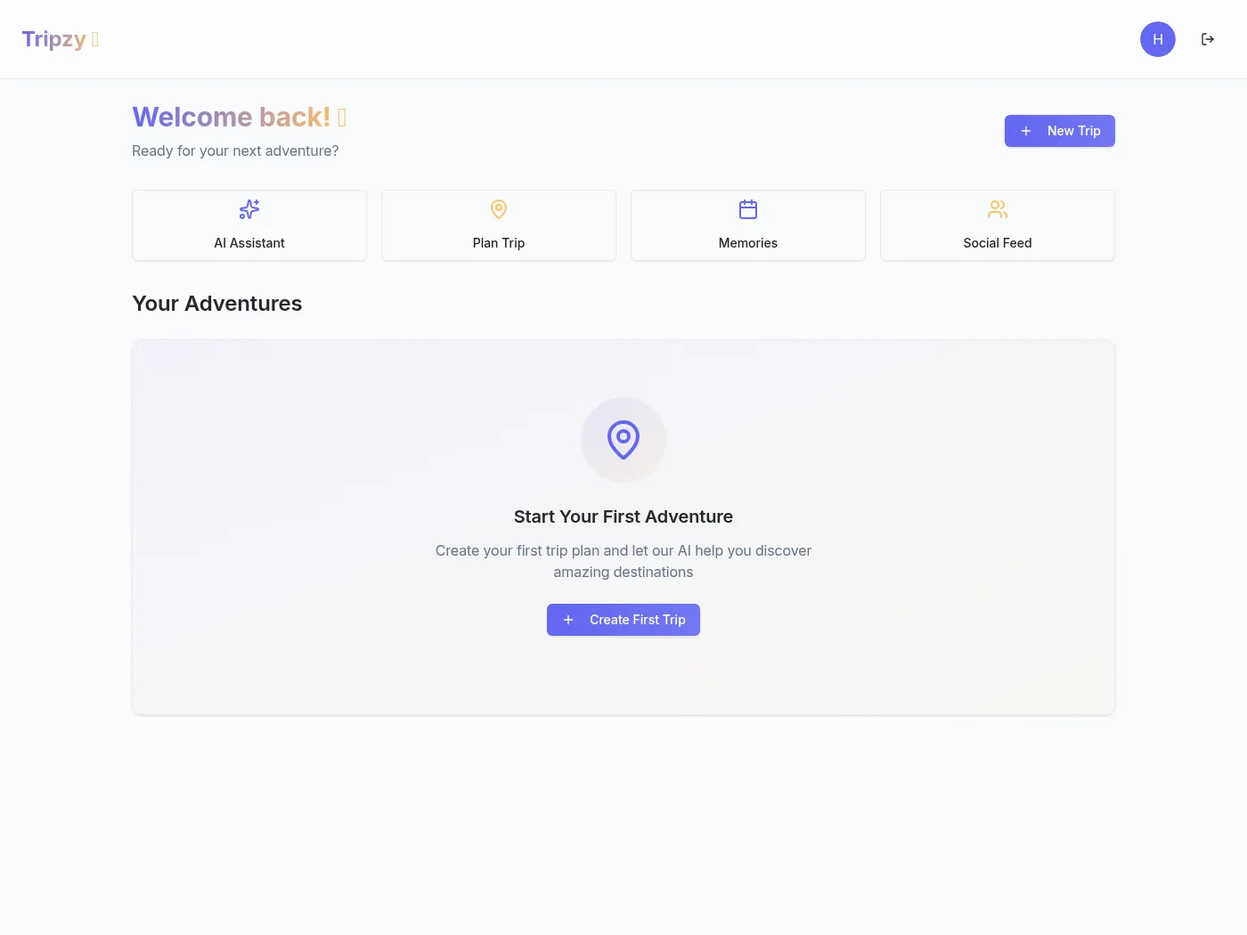 Tripzy: Gen-Z Social Travel Planner with AI