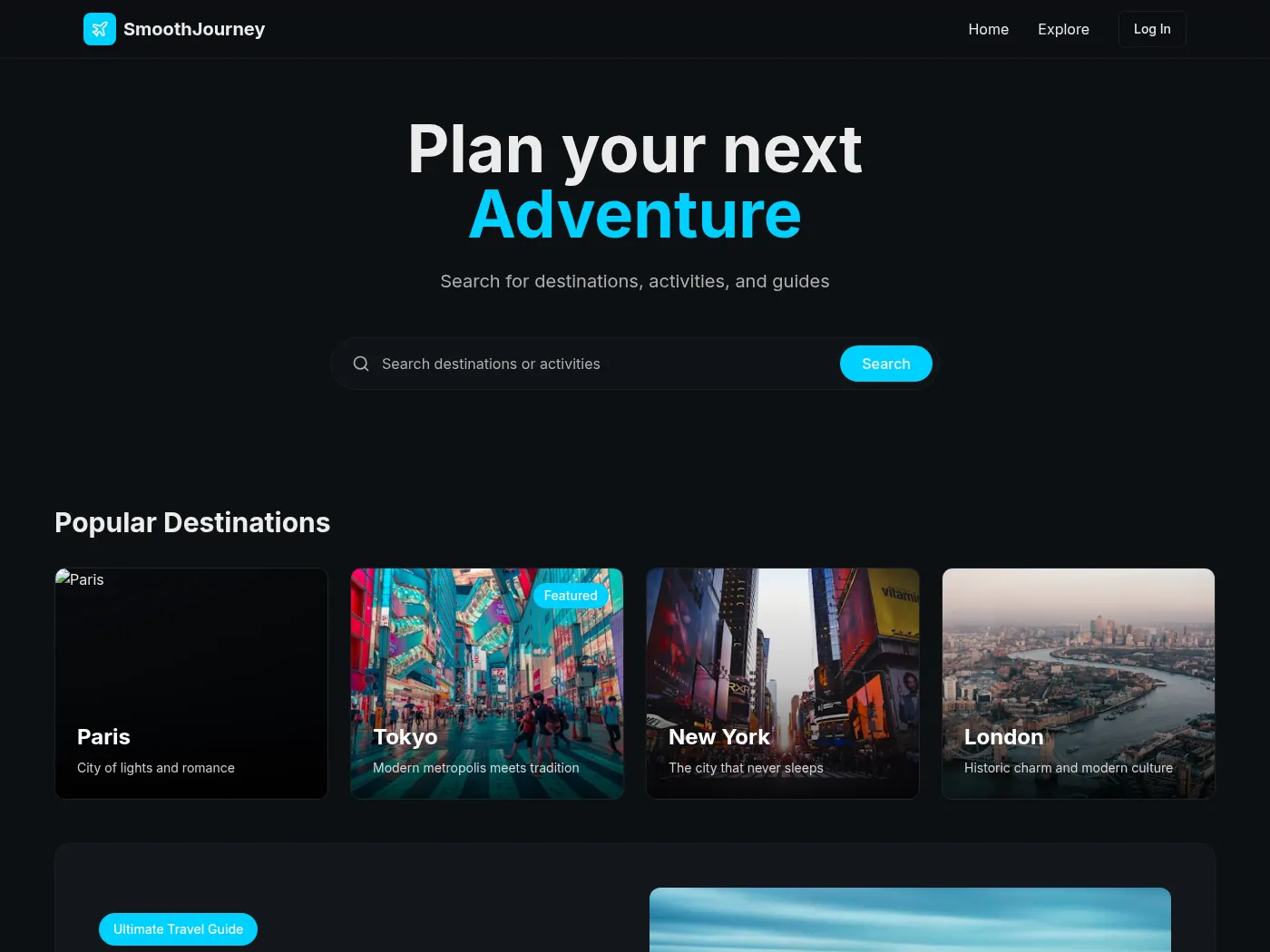 TrivAdvisor-Style Travel Review Web App