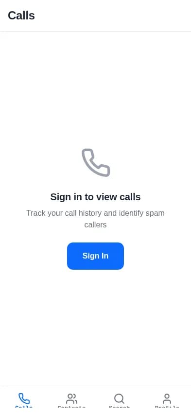 Truecaller Clone for Android