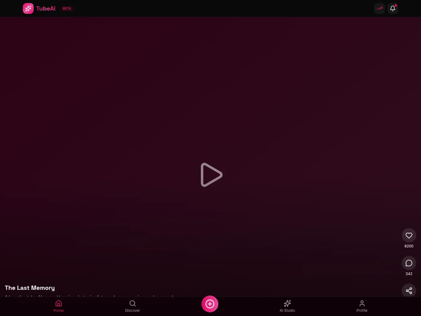 TubeAI – Plataforma Global de Micro-dramas Gerados por IA