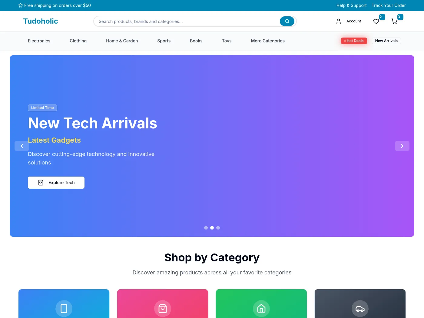Tudoholic Web Clone