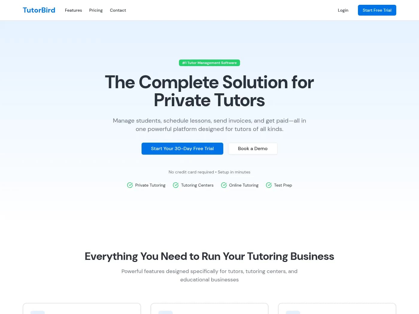Tutor Management Platform