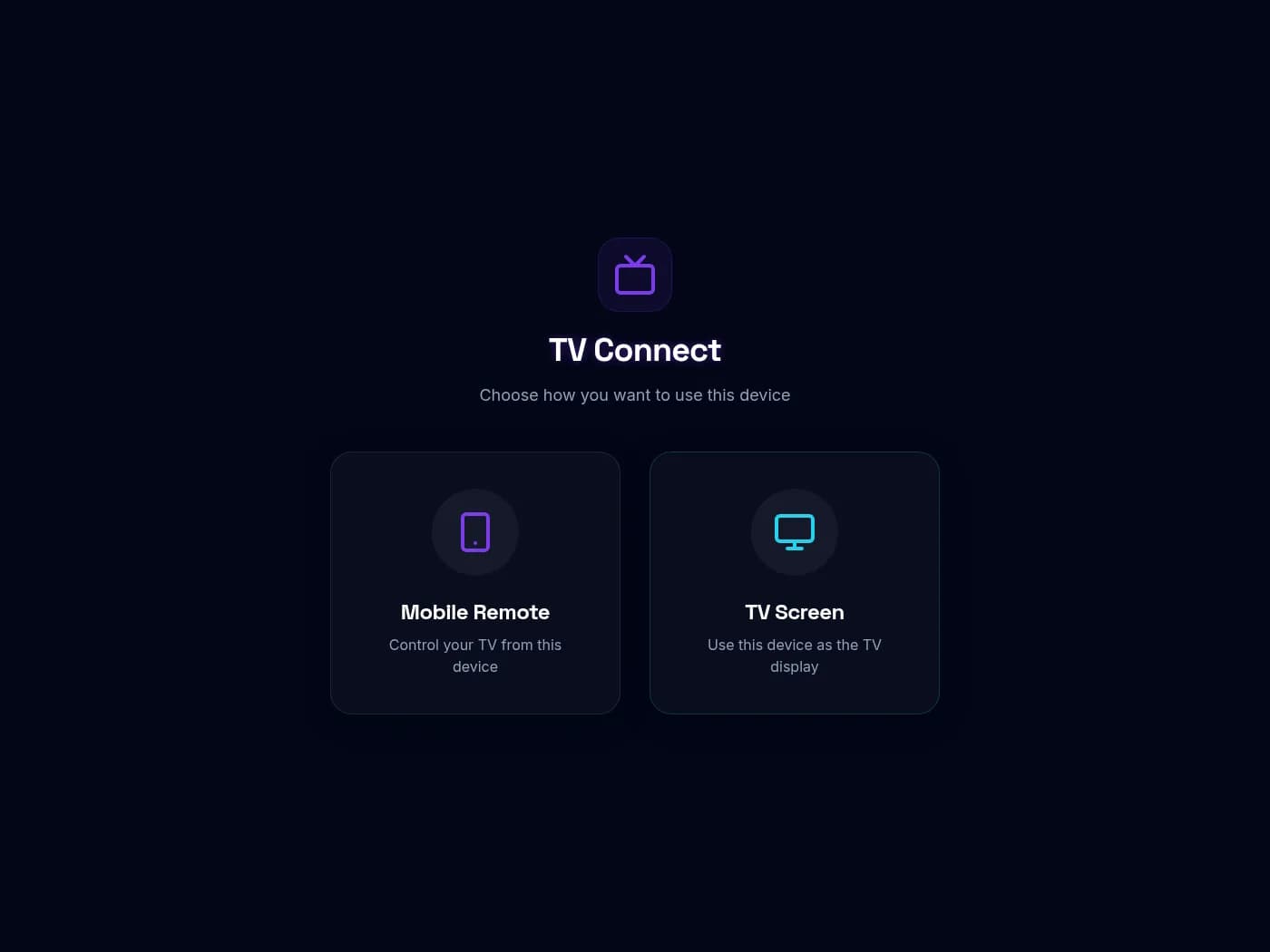 TV Connect App