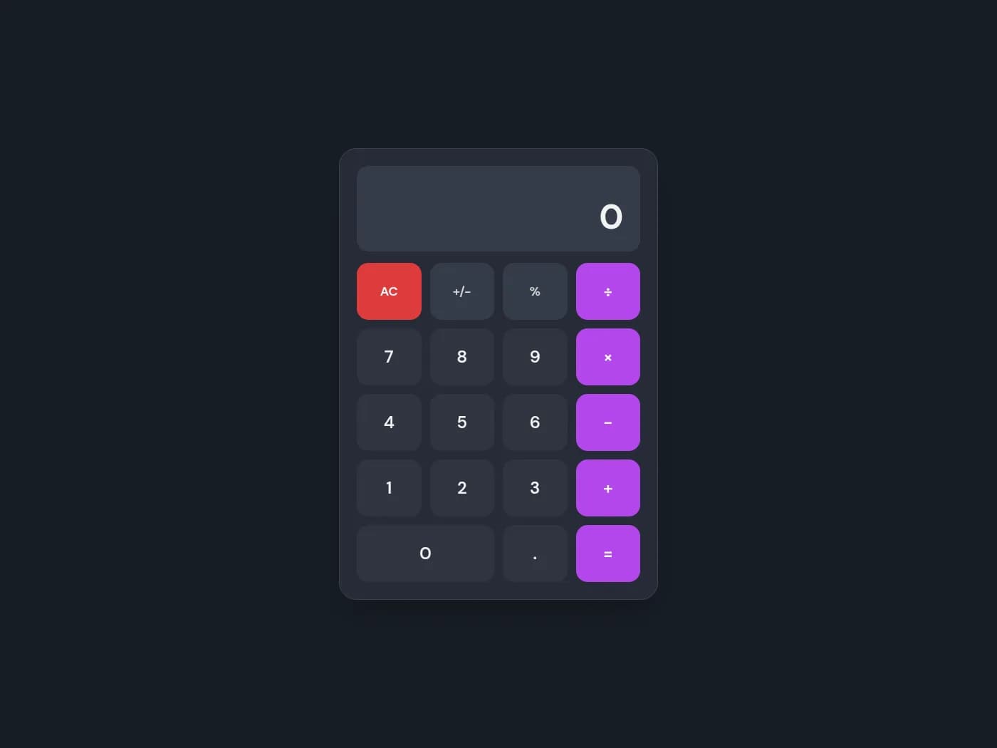 Two-Minute Simple Calculator