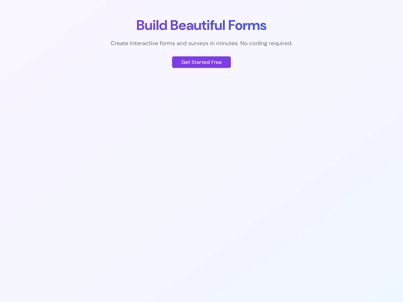 Typeform Alternative – Interactive Form Builder