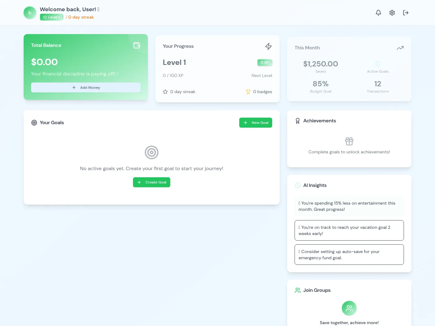 U-Trust Mini: The Ultimate Gamified AI-Driven Financial Discipline App