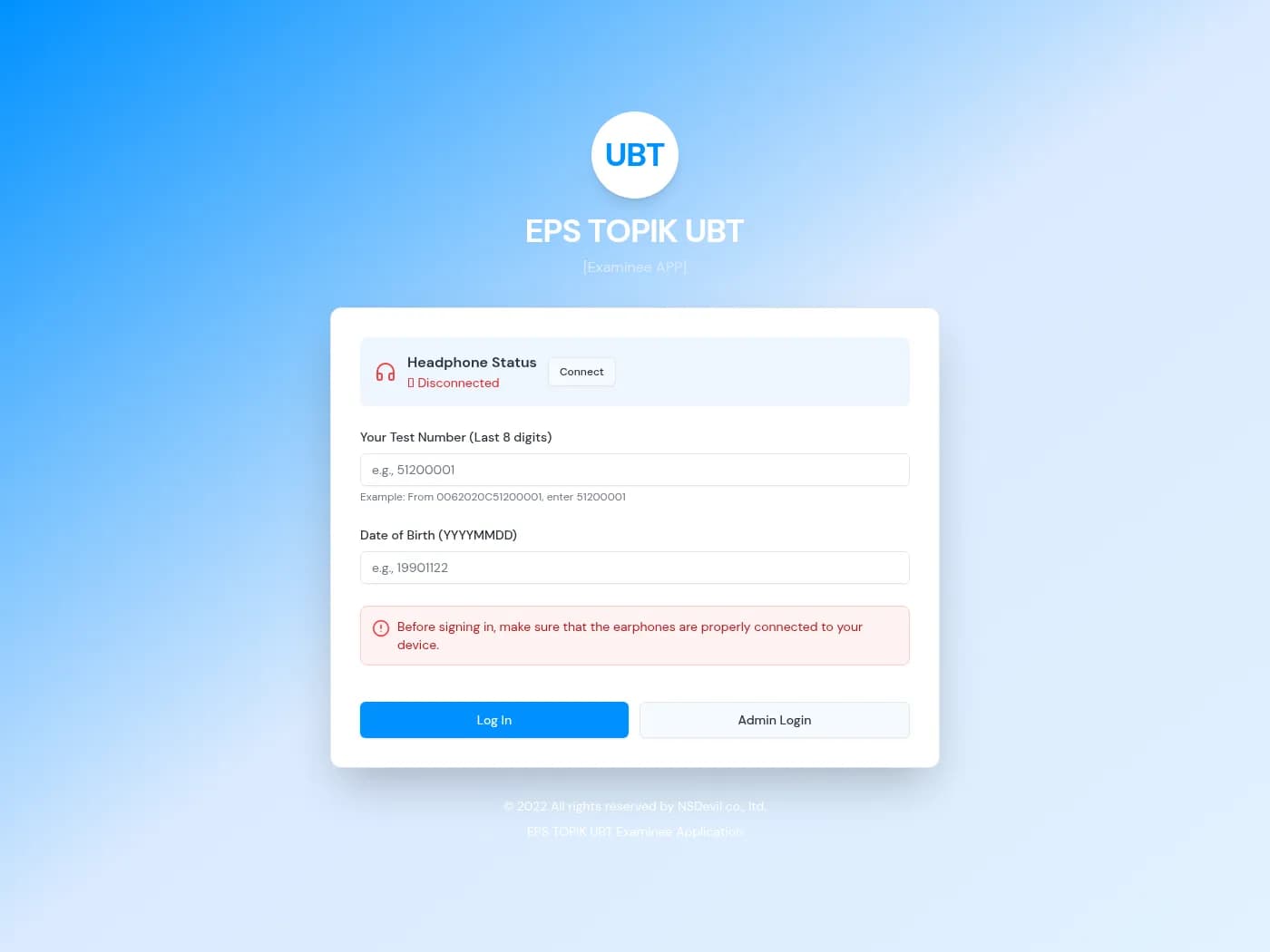 UBT Exam System Web App with Admin Data Entry