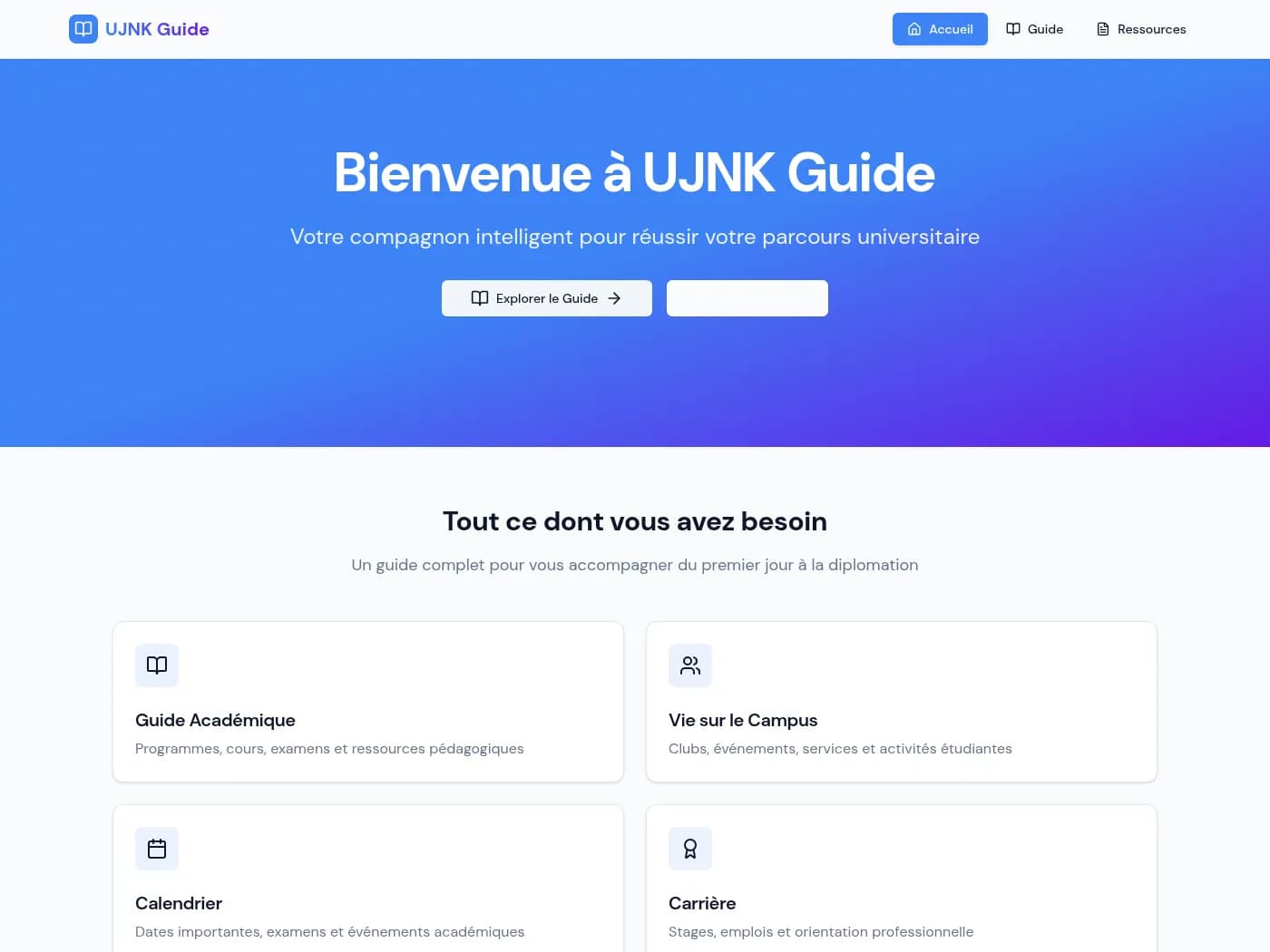 UJNK Guide App