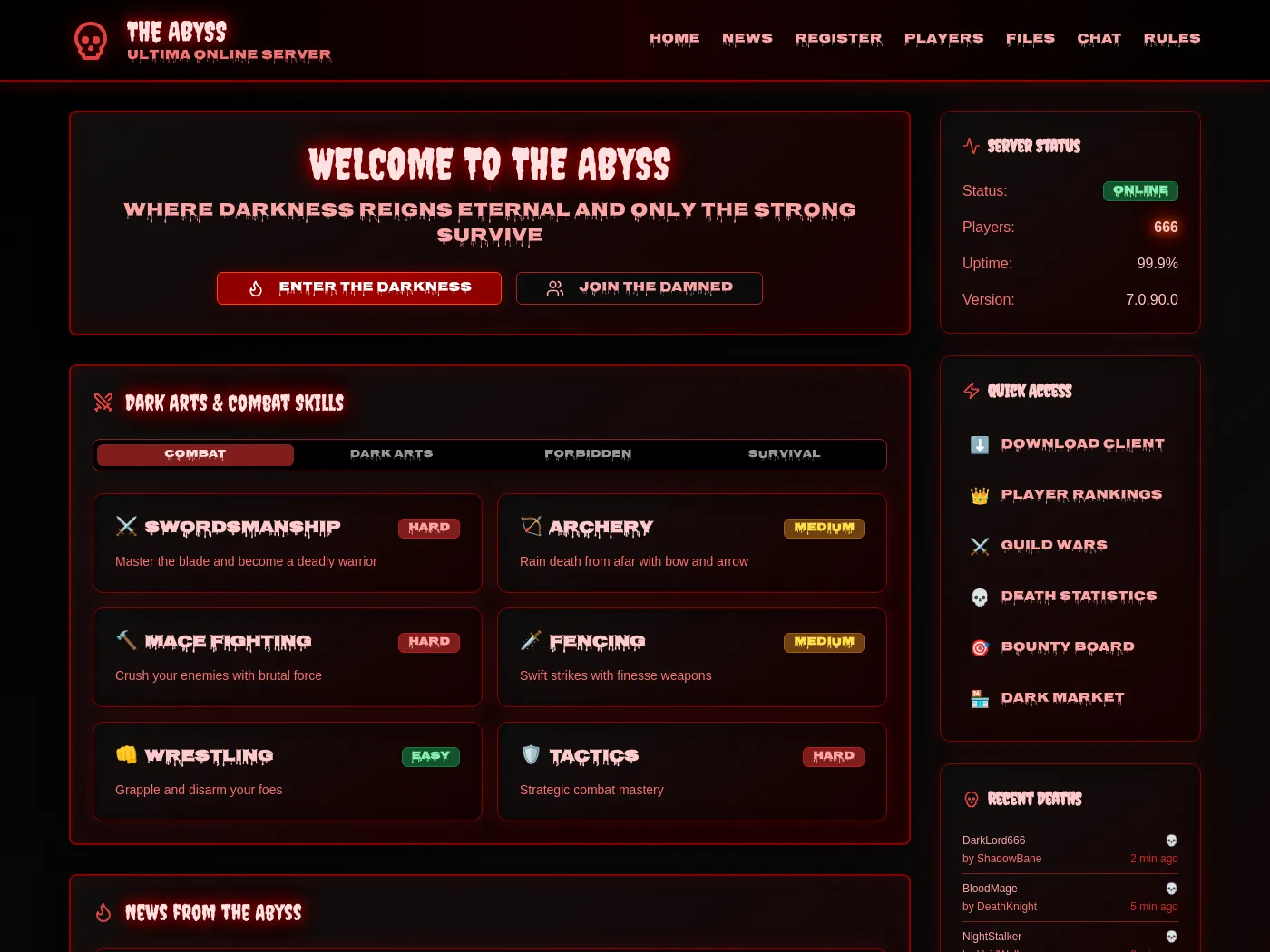 Ultima Online Wiki Portal