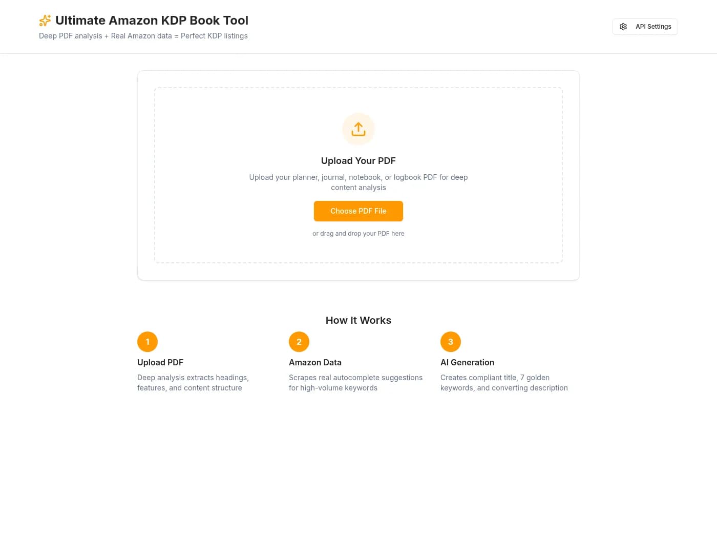 Ultimate Amazon KDP Book Title, Keyword & Description Generator