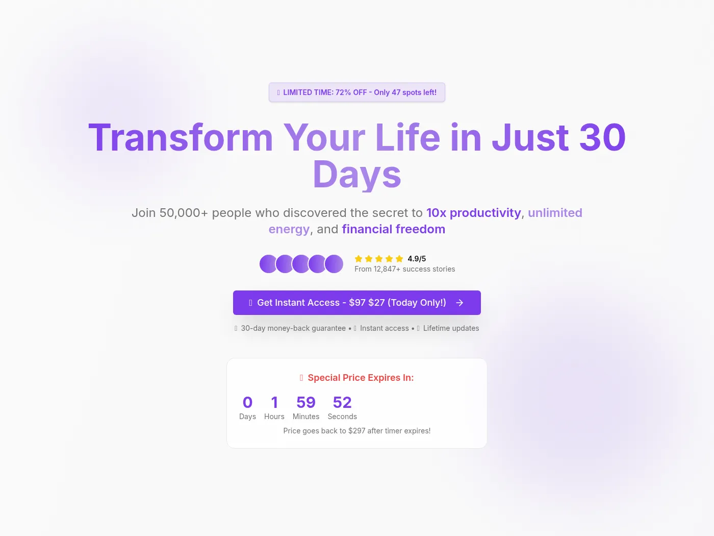 Ultimate Appealing Funnel Page