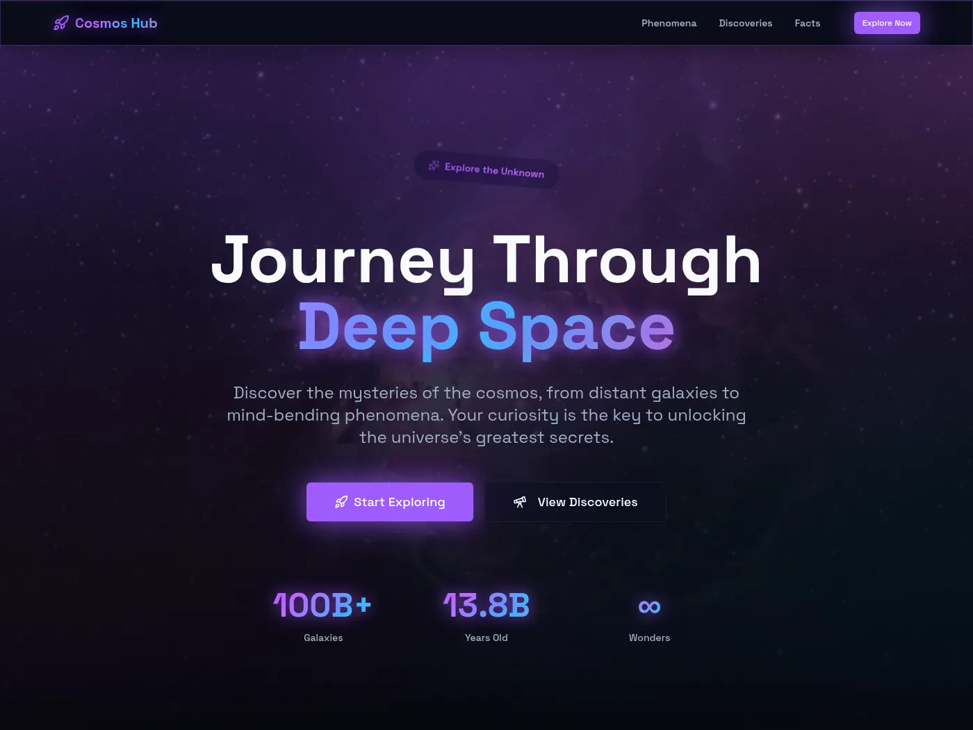 The Ultimate Curiosity Hub