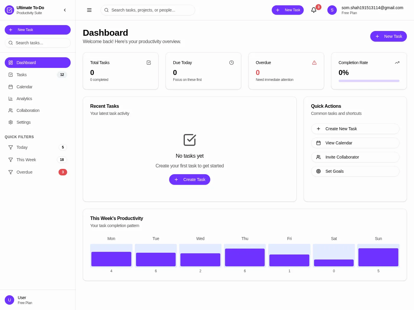 Ultimate To-Do List Manager