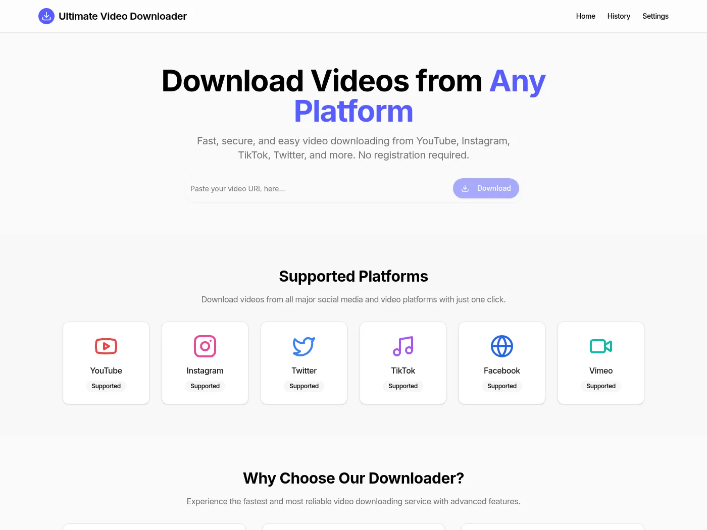 Ultimate Video Downloader