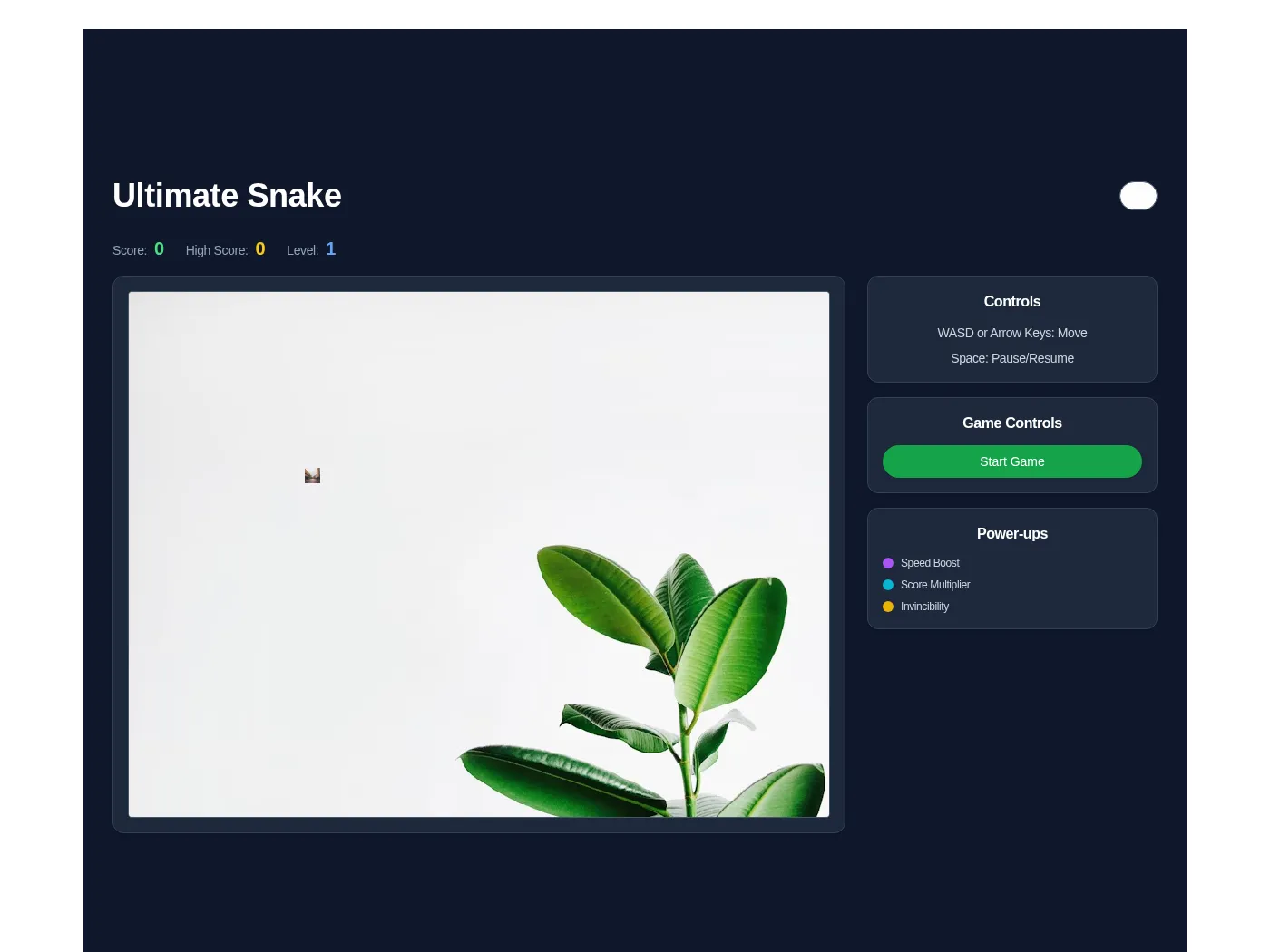 Ultimate Web Snake Game