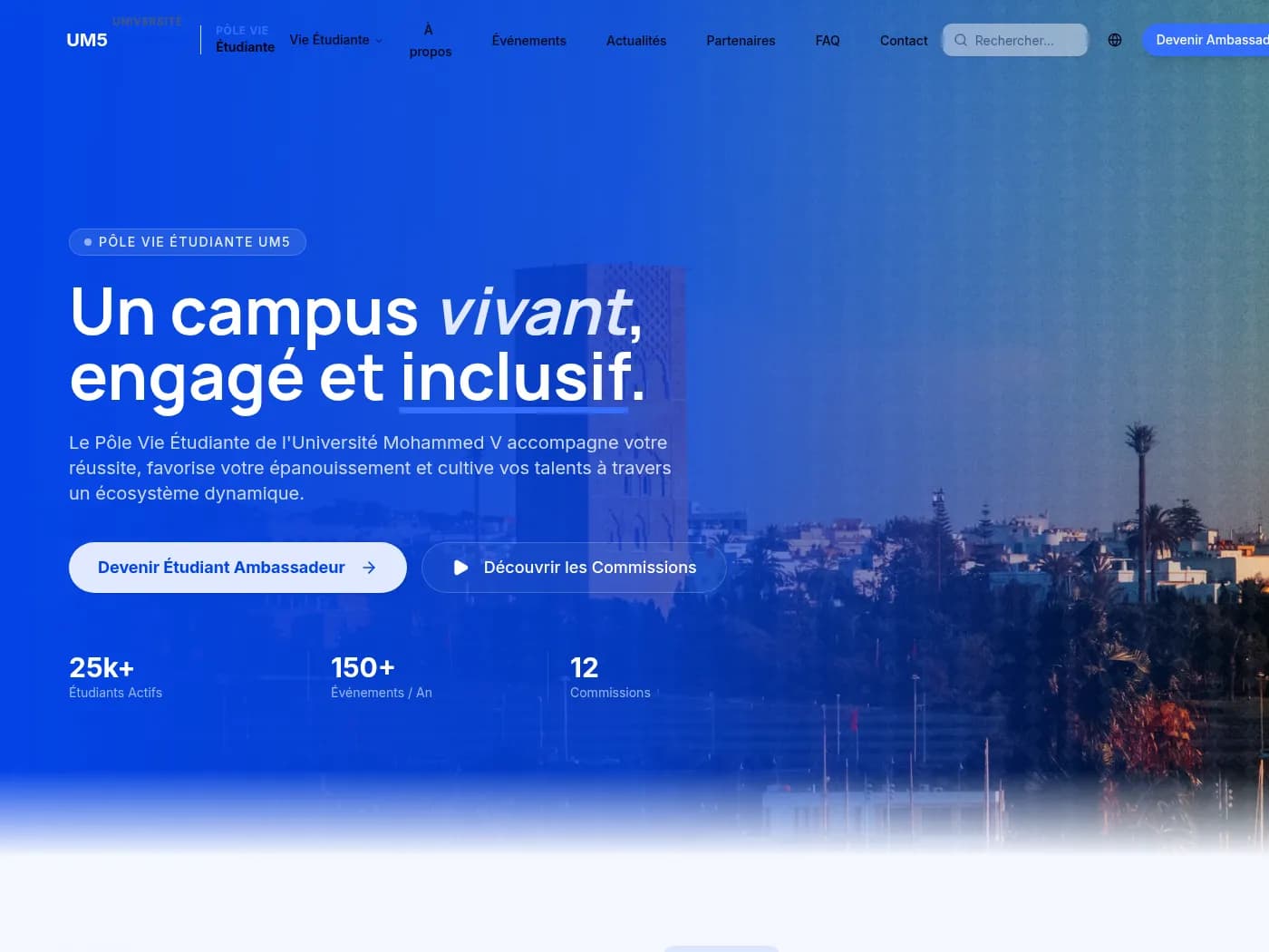 UM5 Student Life Hub