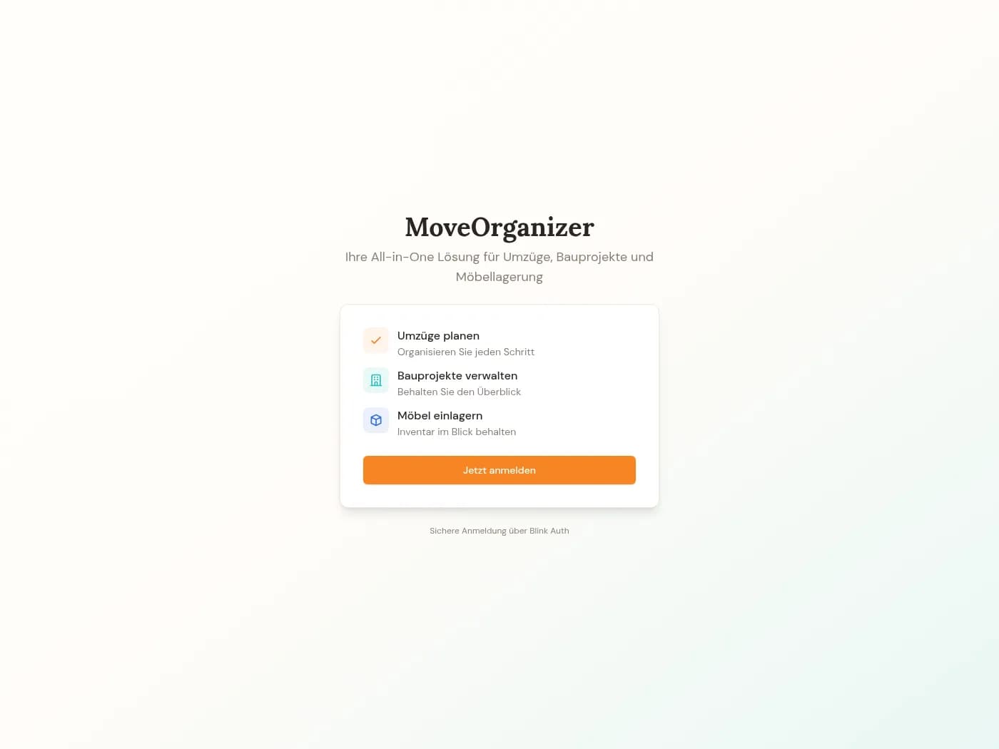 Umzugs- und Wohnorganisation App