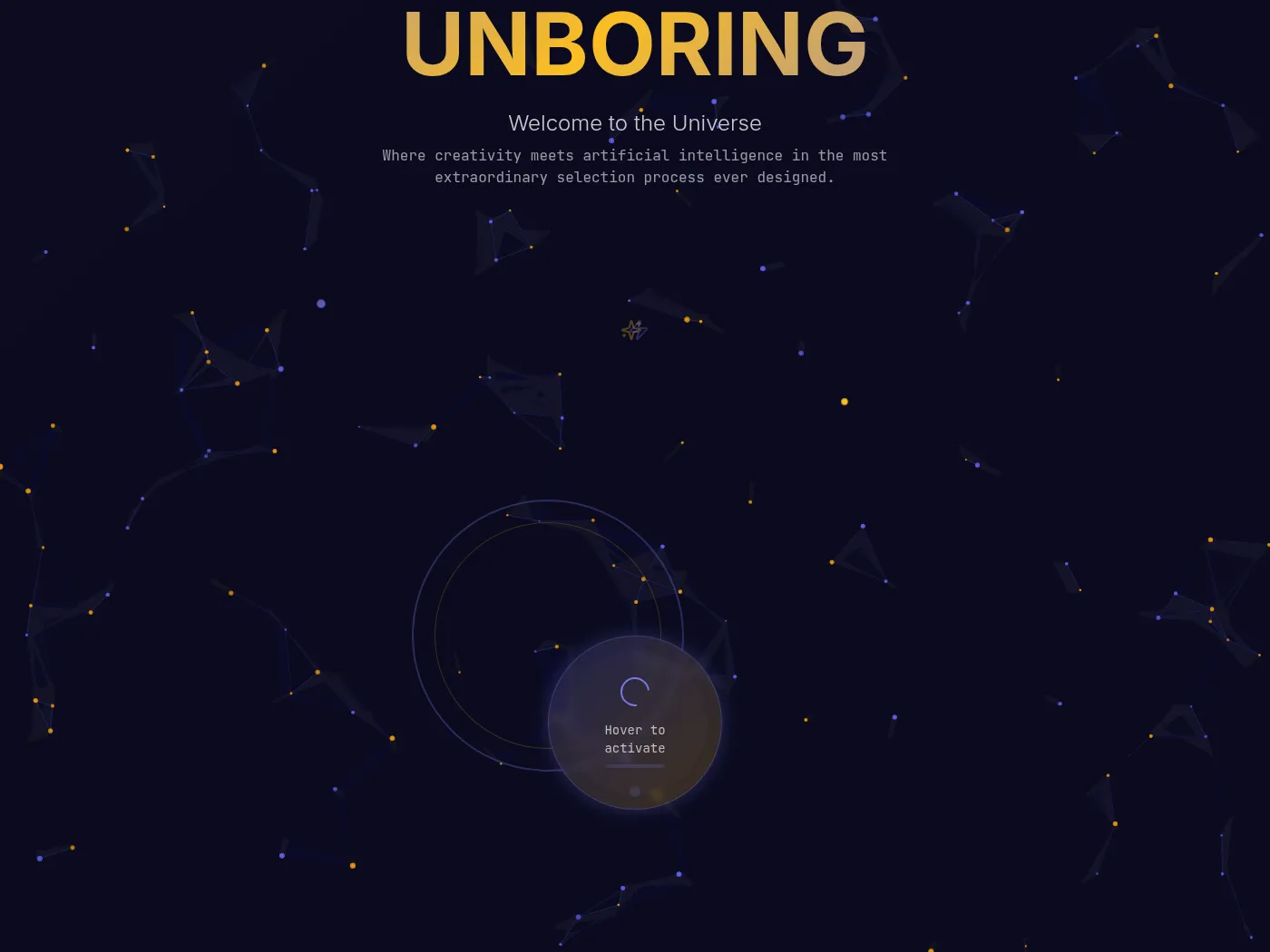 Unboring Company Creative AI Selection Platform
