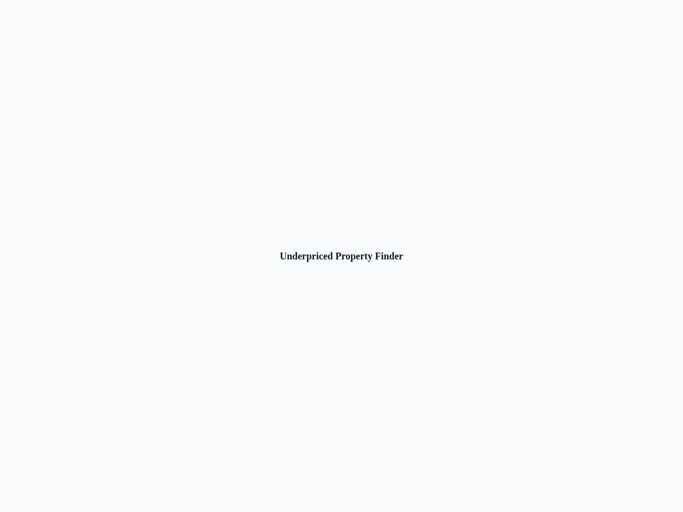 Underpriced Property Finder Web App