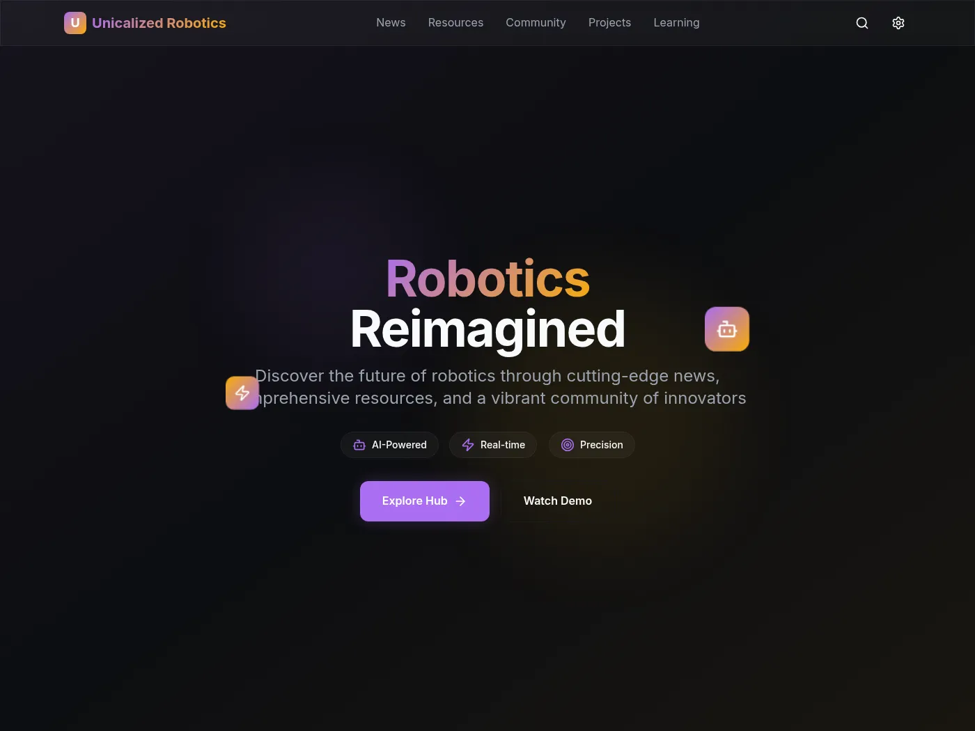 Unicalized Robotics Resource Hub