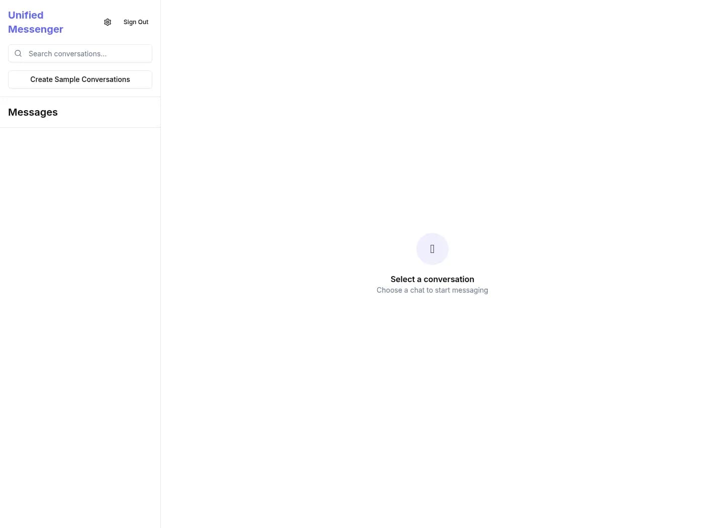 Unified Messenger: All-in-One Chat App for the Future