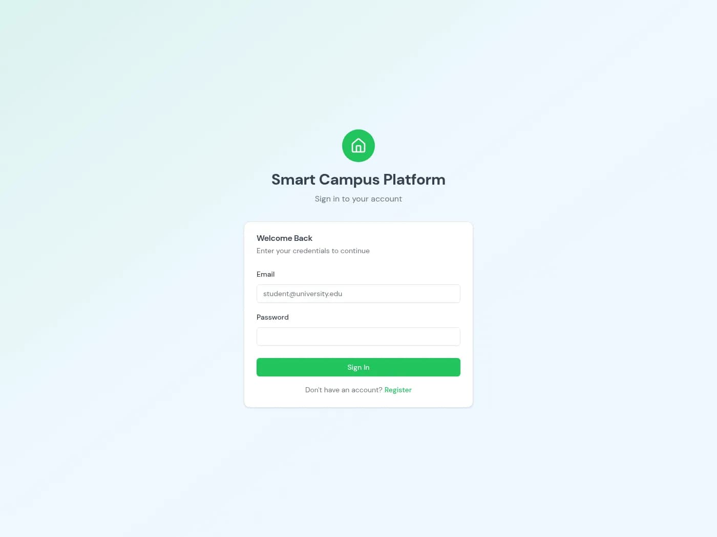 Unified Smart Campus Platform