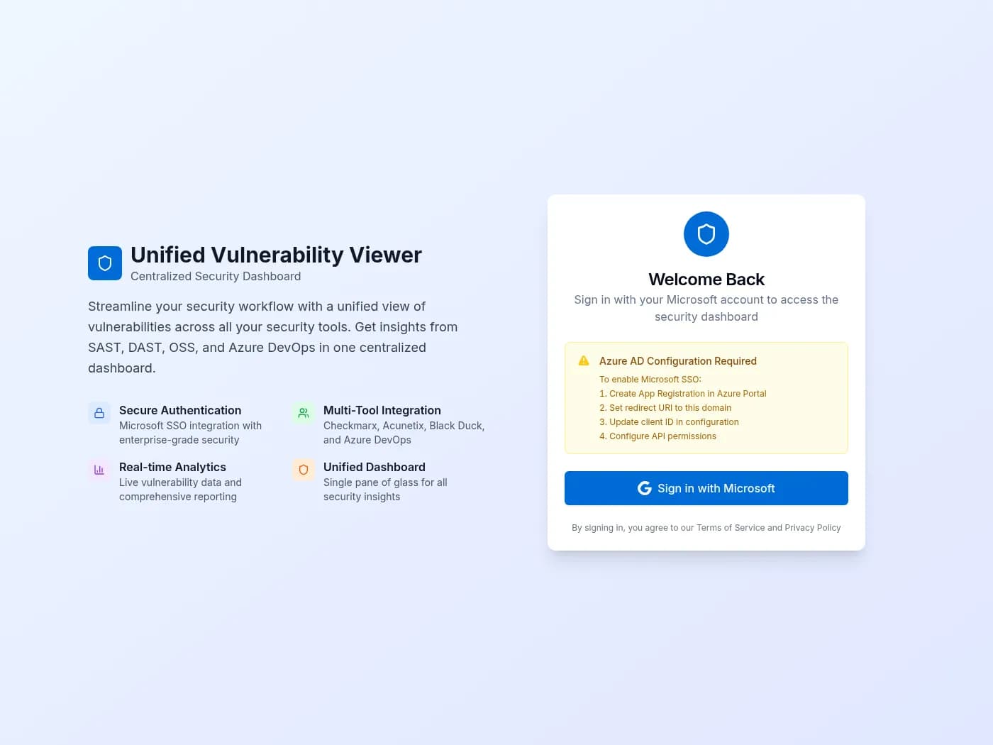 Unified Vulnerability Viewer (UVV)