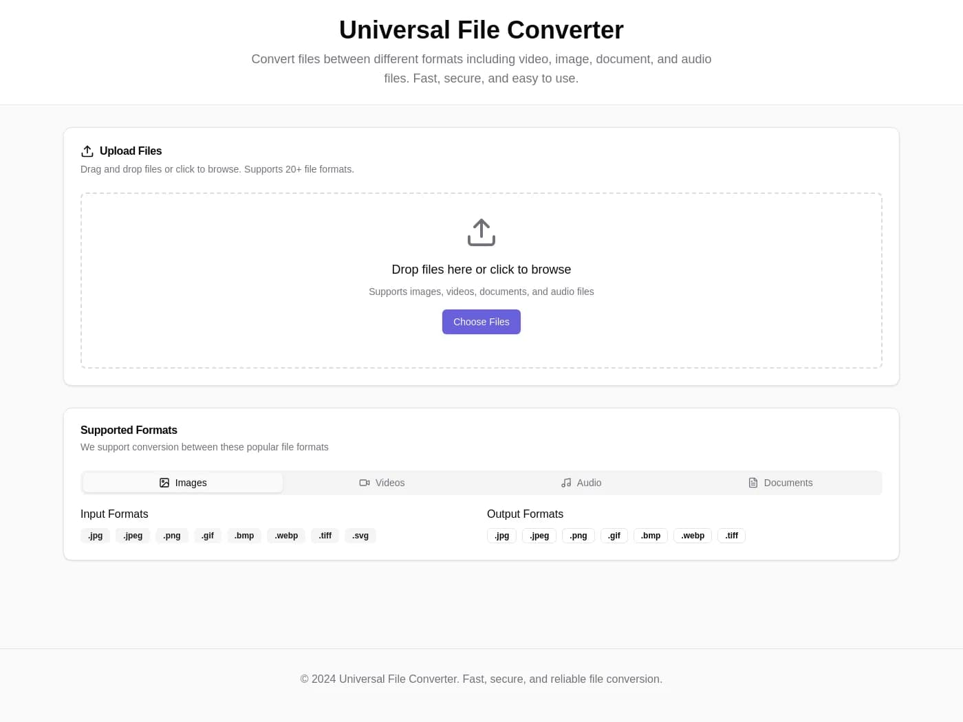 Universal File Converter