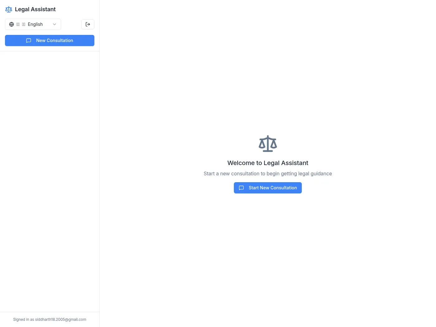 Universal Law Chatbot