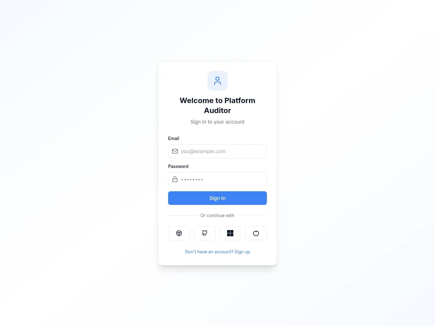 Universal Platform Auditor & Recommendations Suite