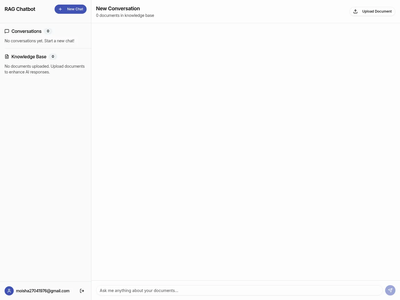 Universal RAG Chatbot for Real-Life Applications