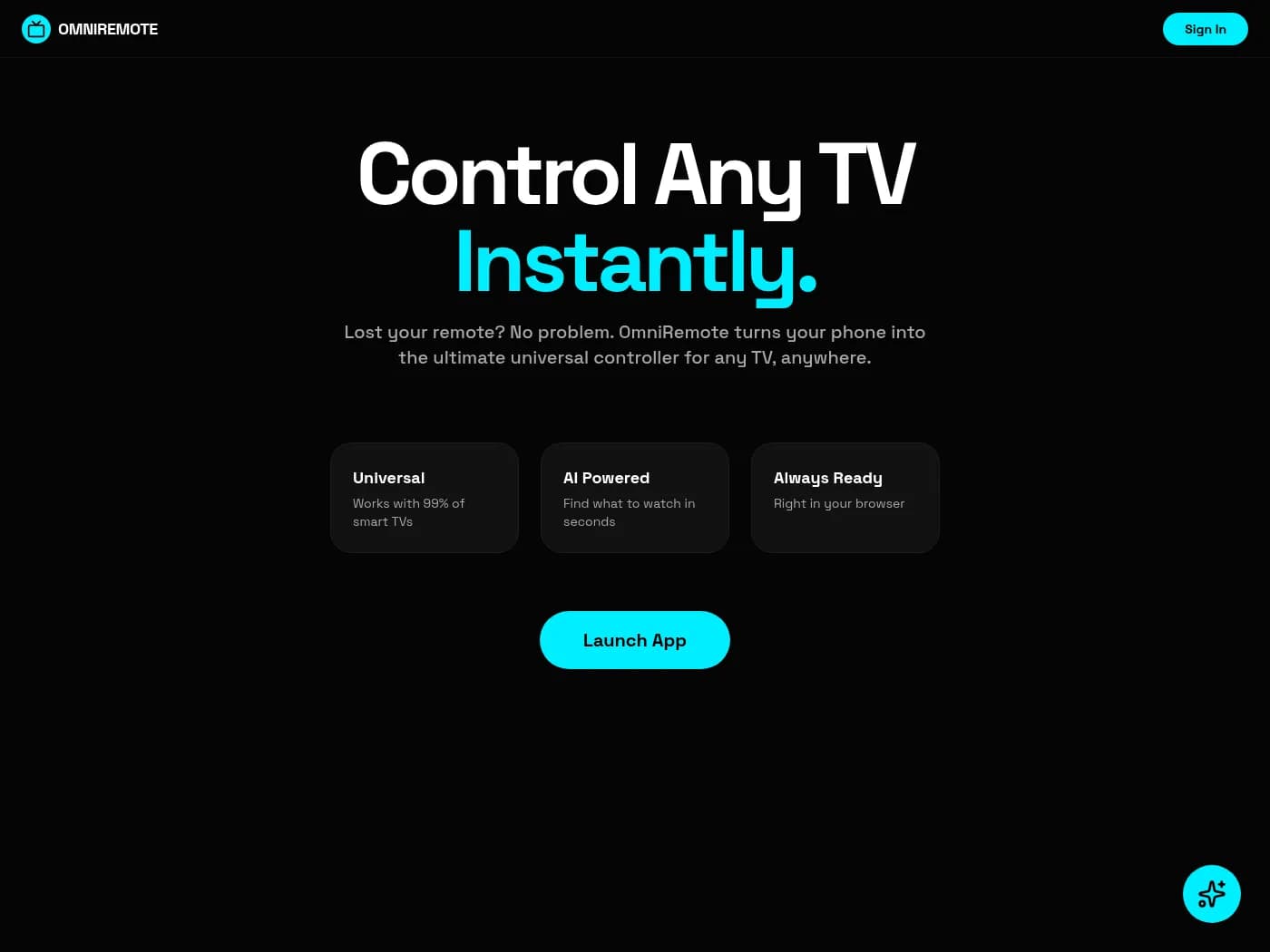 Universal TV Remote Web