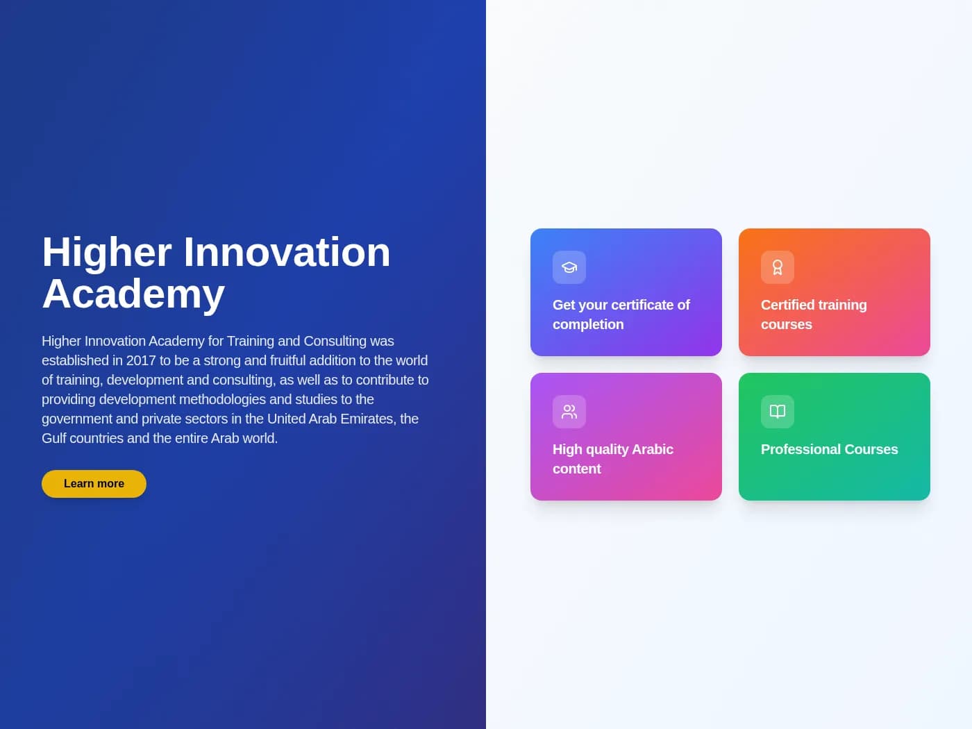 Universal Responsive Section Builder