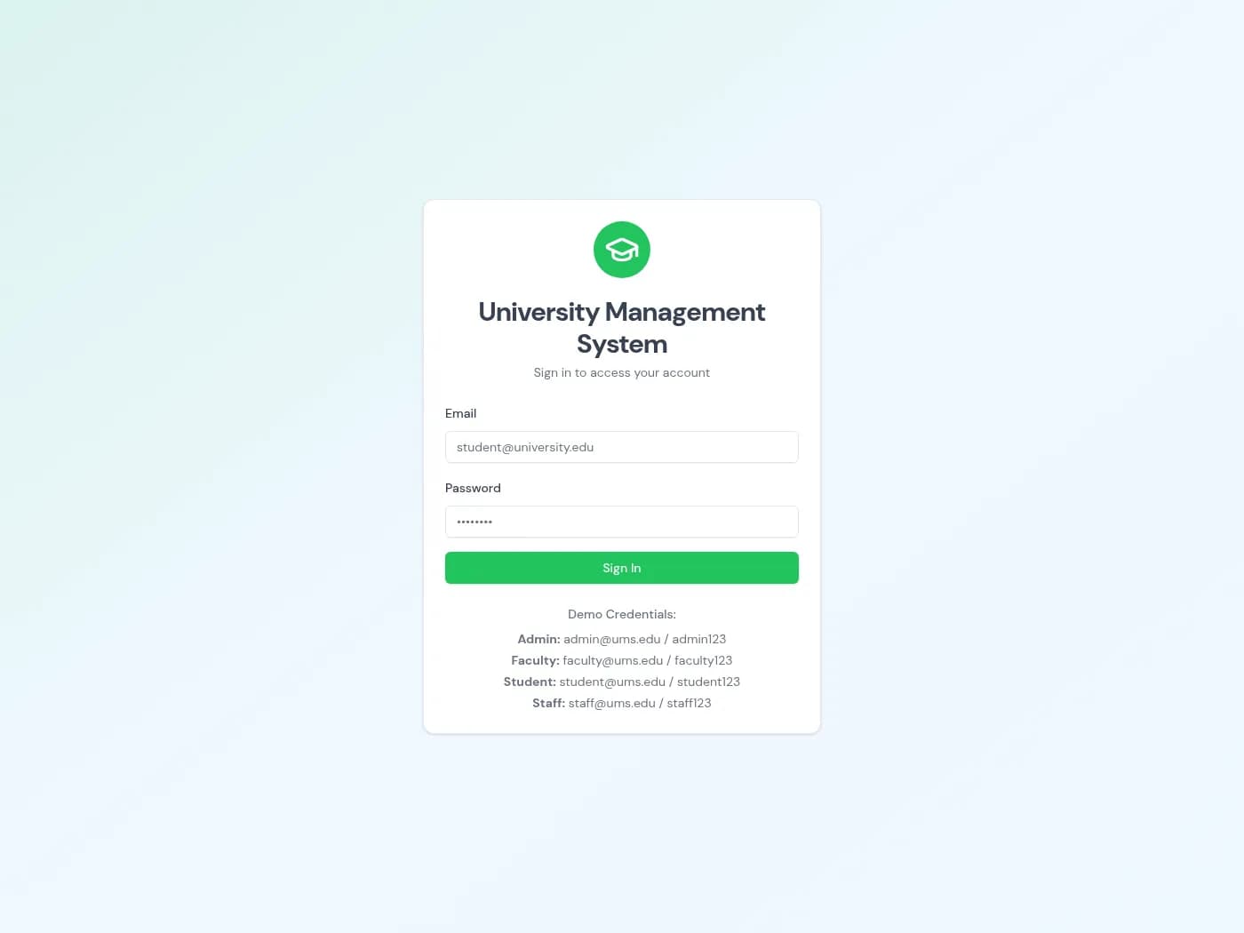 University Management System – Full-Featured MERN Web App for Modernizing Campus Operations