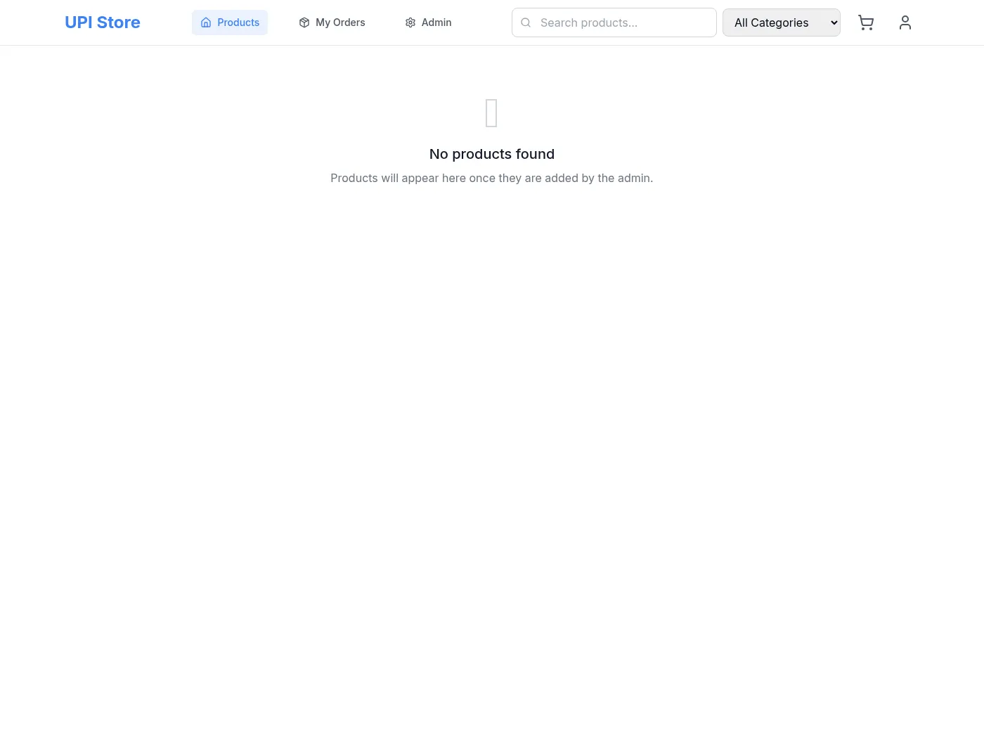 UPI-Enabled E-commerce Website