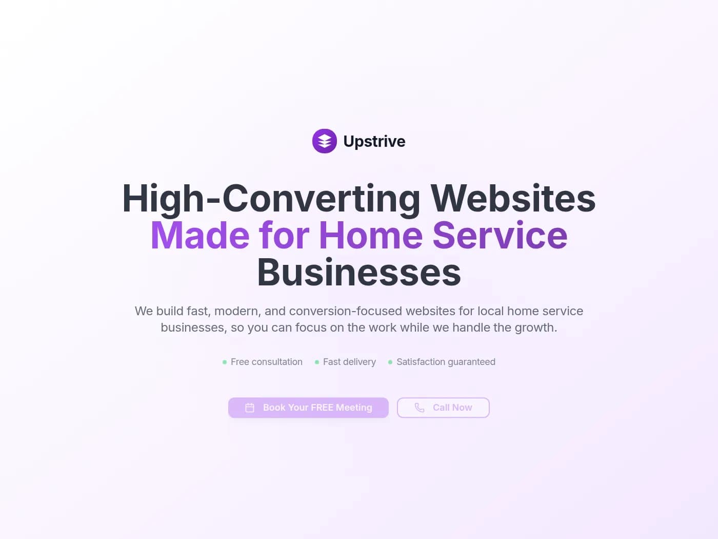 Upstrive.ca: High-Performance Web Design & Marketing Agency Site